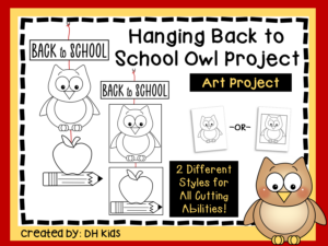 Fall Hanging Art Project - Back to School | Made By Teachers