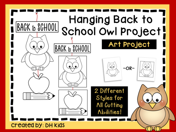 Fall Hanging Art Project - Back to School | Made By Teachers