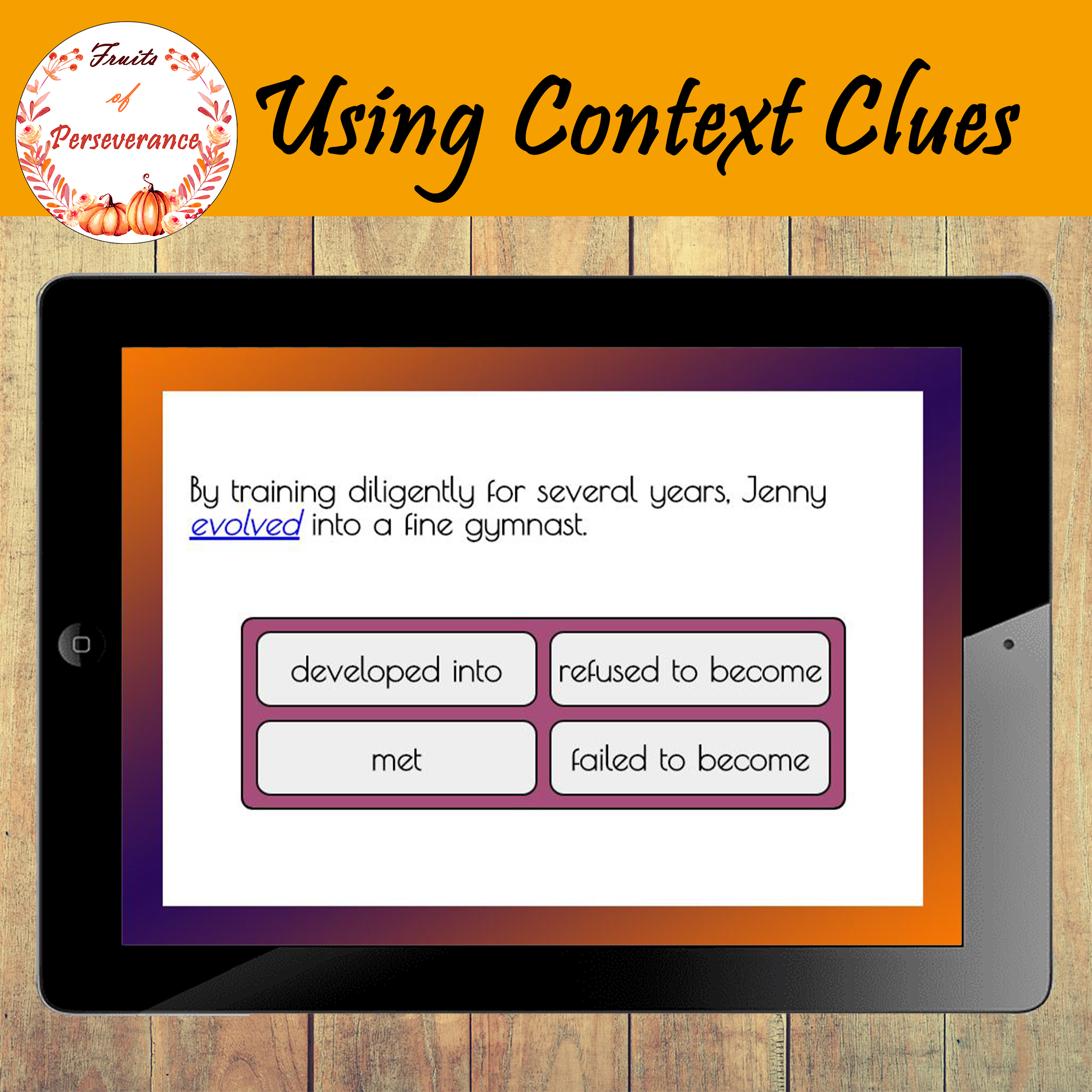 Using Context Clues Boom Cards™ Set 1 | Made By Teachers