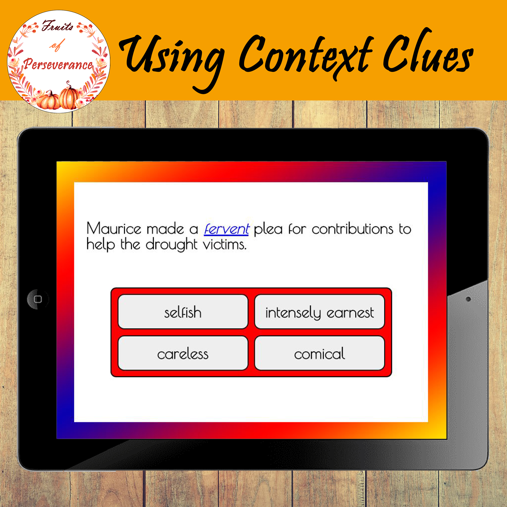 Using Context Clues Boom Cards™ Set 1 | Made By Teachers