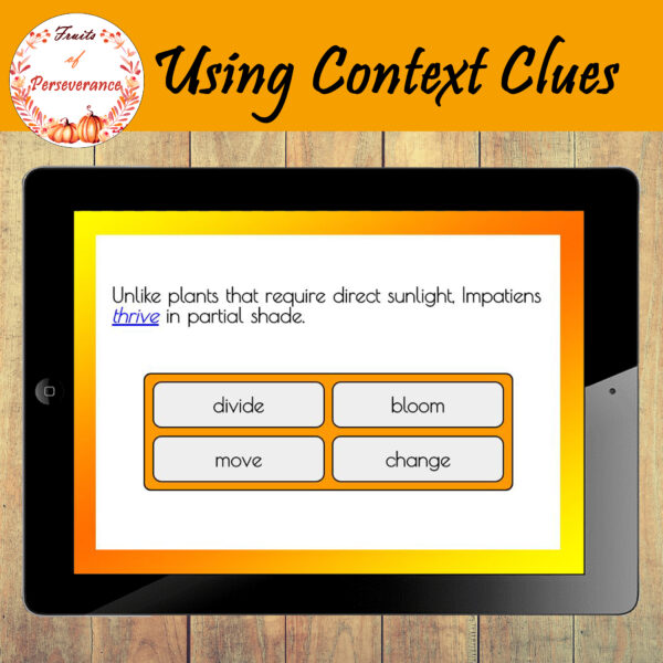 Using Context Clues Boom Cards™ Set 1 | Made By Teachers