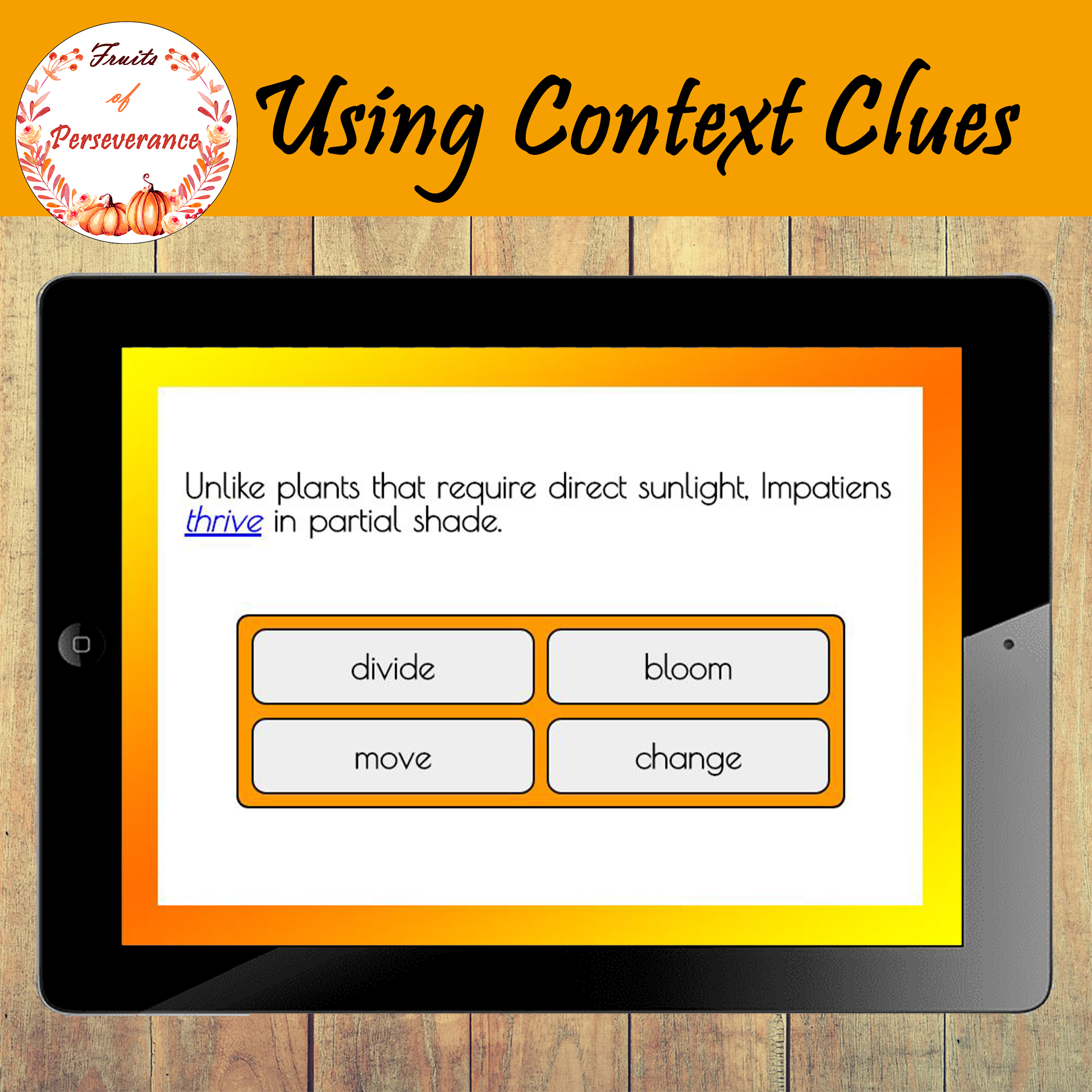 Using Context Clues Boom Cards™ Set 1 | Made By Teachers