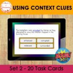 Using Context Clues Boom Cards™ Set 2 | Made By Teachers