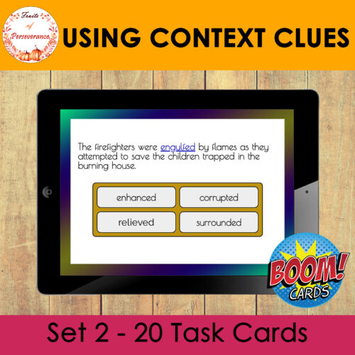 Using Context Clues Boom Cards™ Set 2 | Made By Teachers