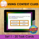 Using Context Clues Boom Cards™ Bundle - Made By Teachers