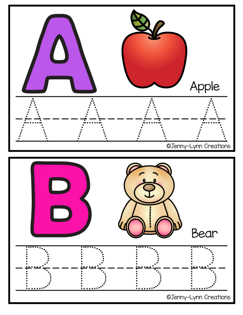 ABC Tracing Cards Beginner Set - Made By Teachers