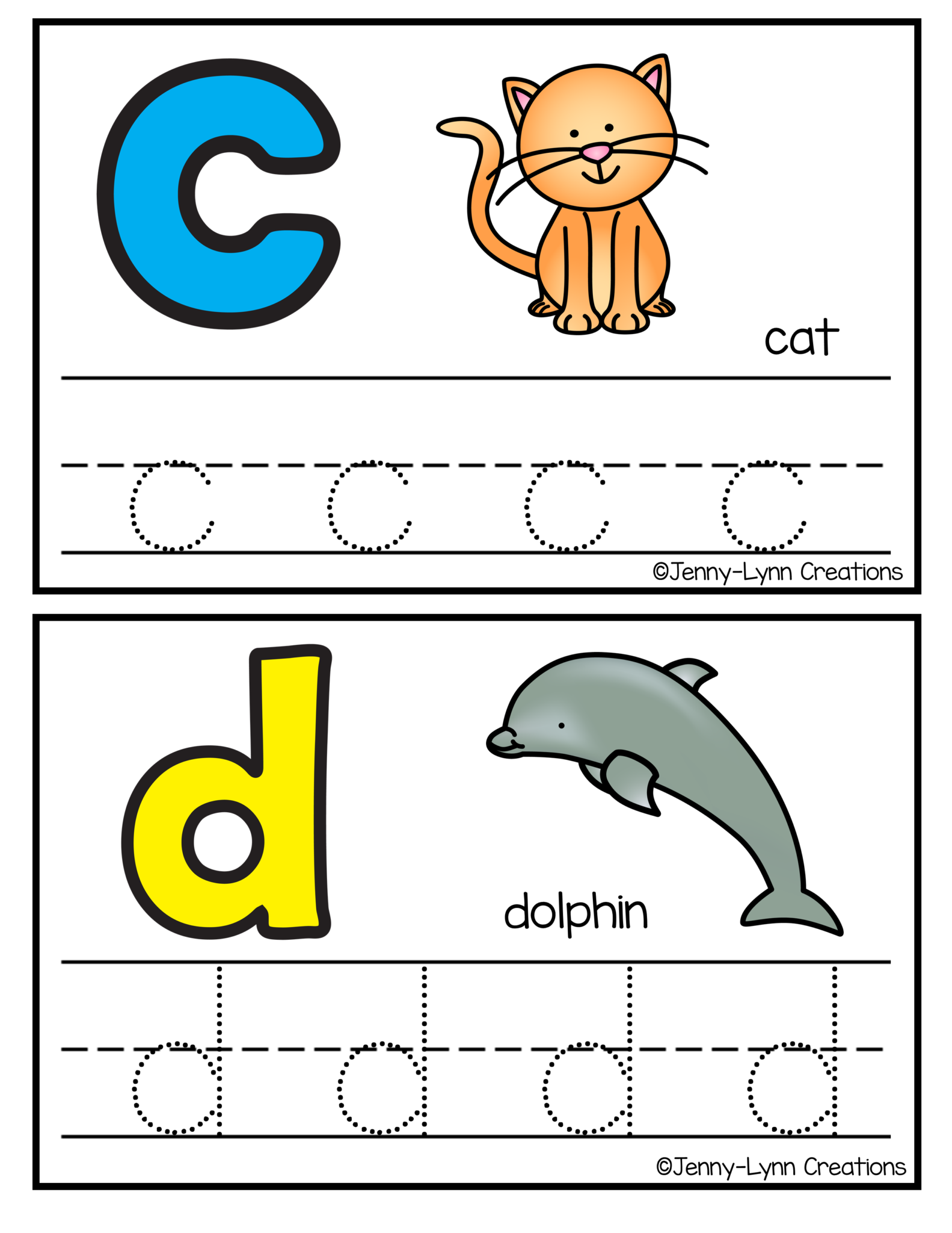 ABC Tracing Cards Beginner Set - Made By Teachers