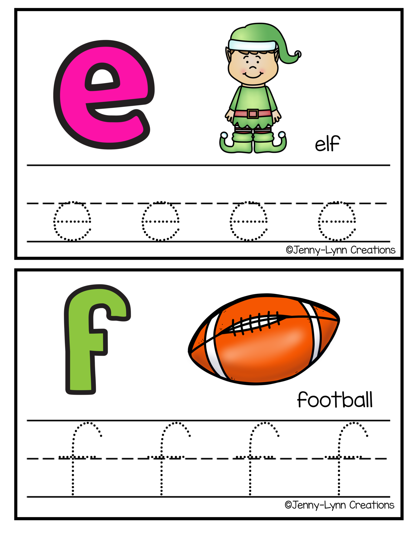 ABC Tracing Cards Beginner Set - Made By Teachers