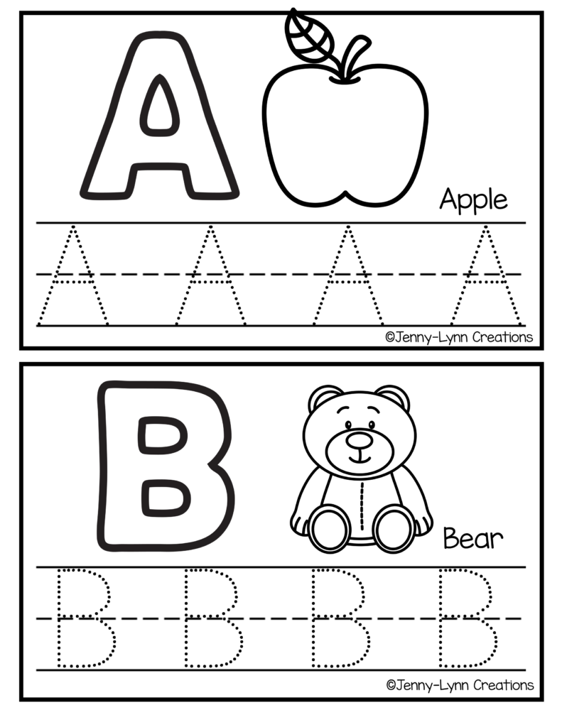 ABC Tracing Cards Beginner Set - Made By Teachers