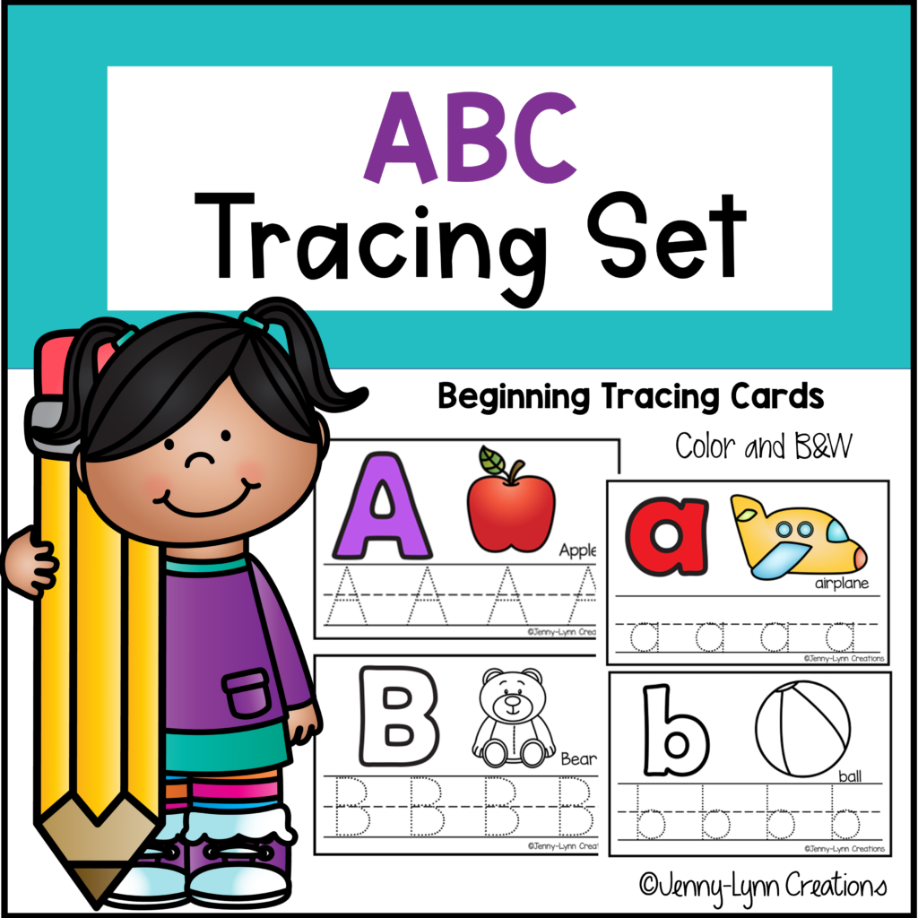 ABC Tracing Cards Beginner Set - Made By Teachers