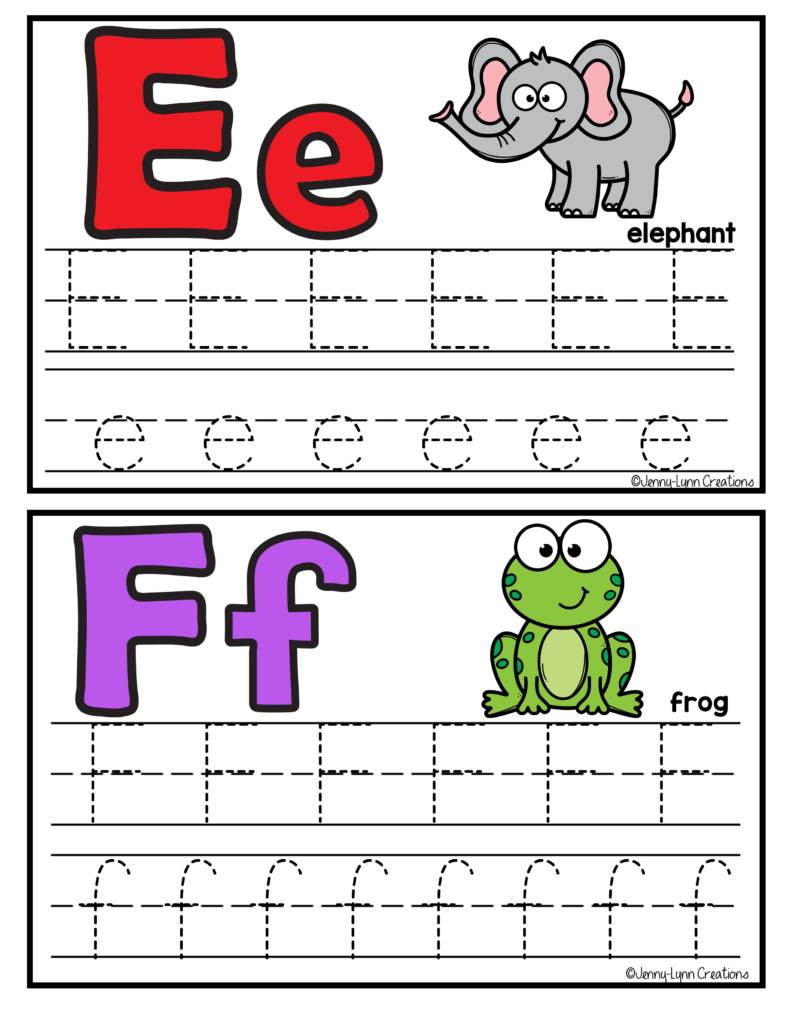 ABC Tracing Cards | Made By Teachers