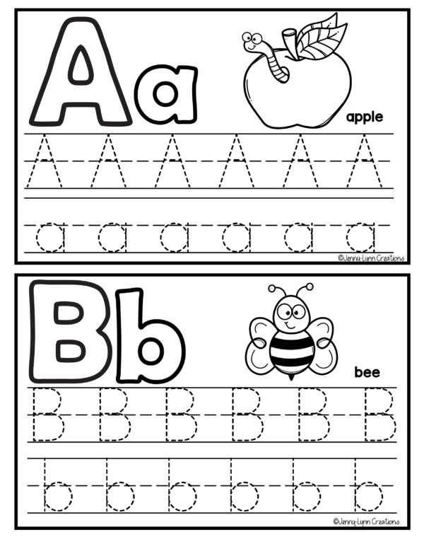 ABC Tracing Cards Made By Teachers ABC Tracing Cards Made By Teachers