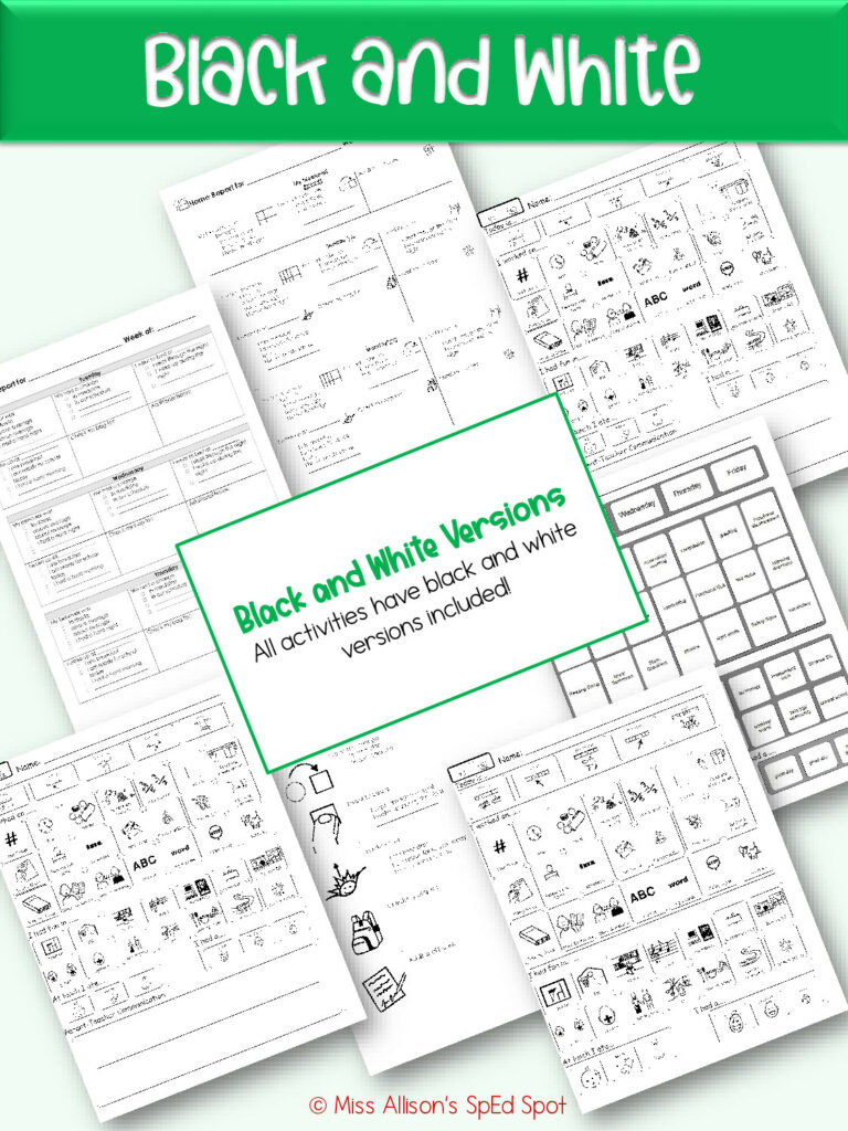 Differentiated Home-School Communication Worksheet | Made By Teachers