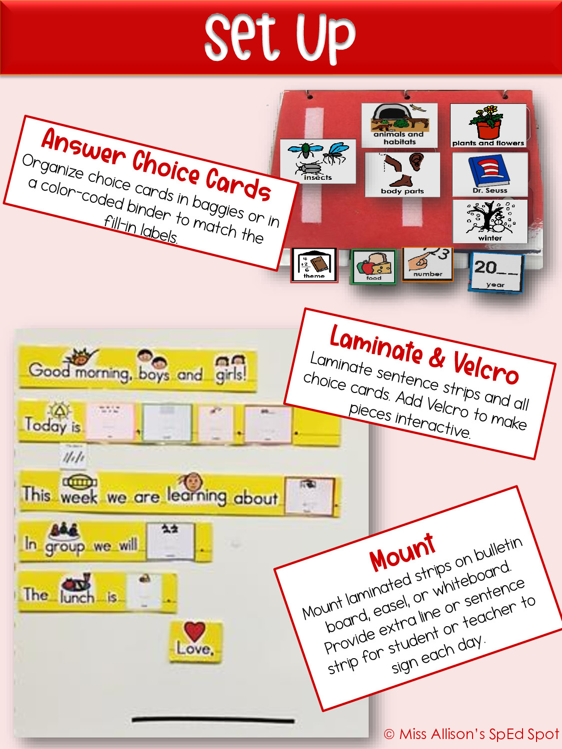 Interactive Morning Message for Special Education - Made By Teachers