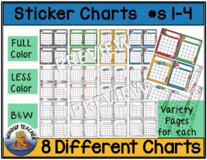 Winter Sports Sticker Charts - Made By Teachers