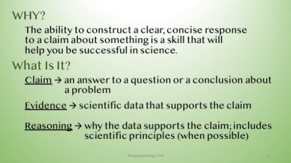 Introduction to CER | Made By Teachers