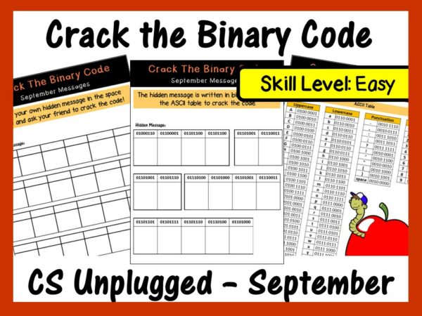 Crack the Binary Code September Message | Made By Teachers