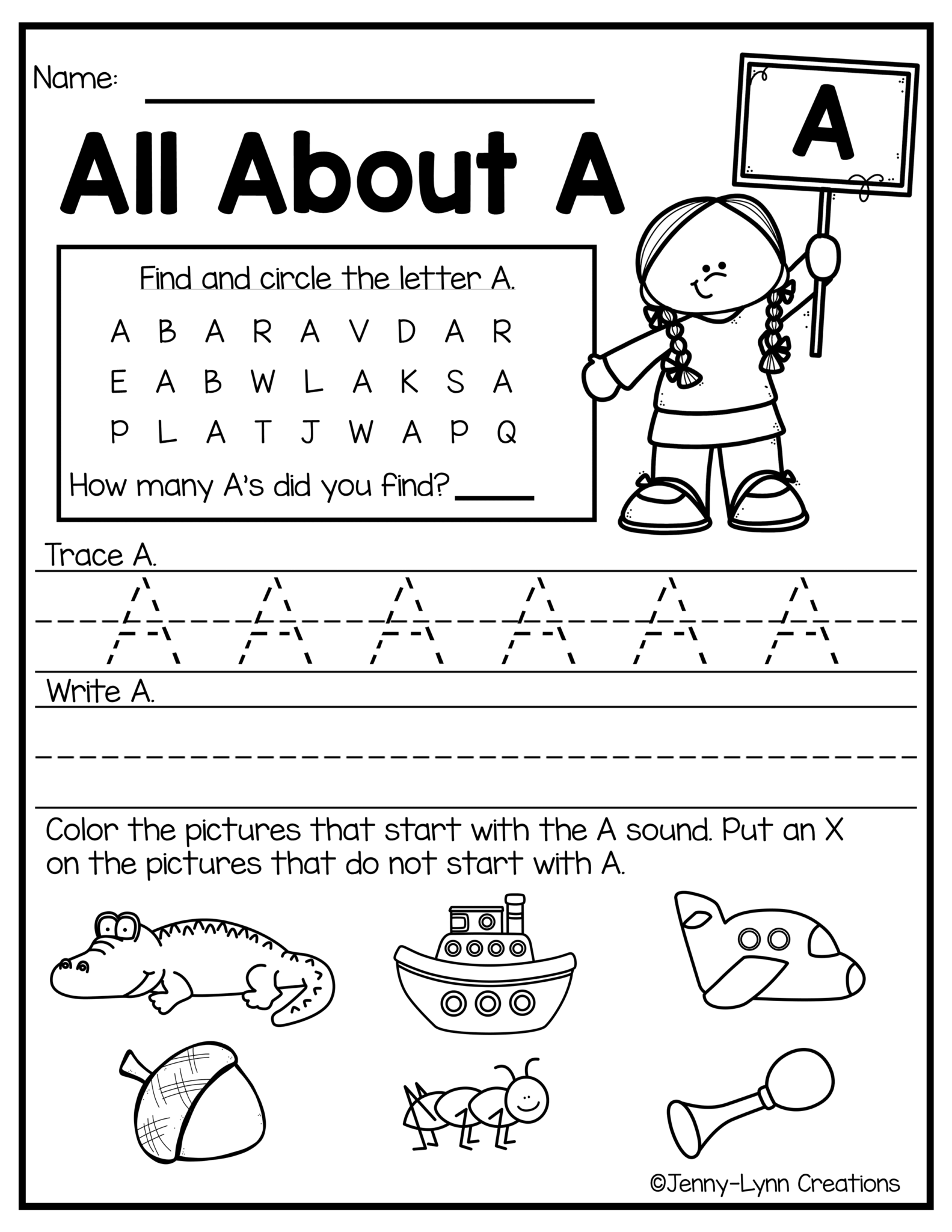 All About Letters | Made By Teachers