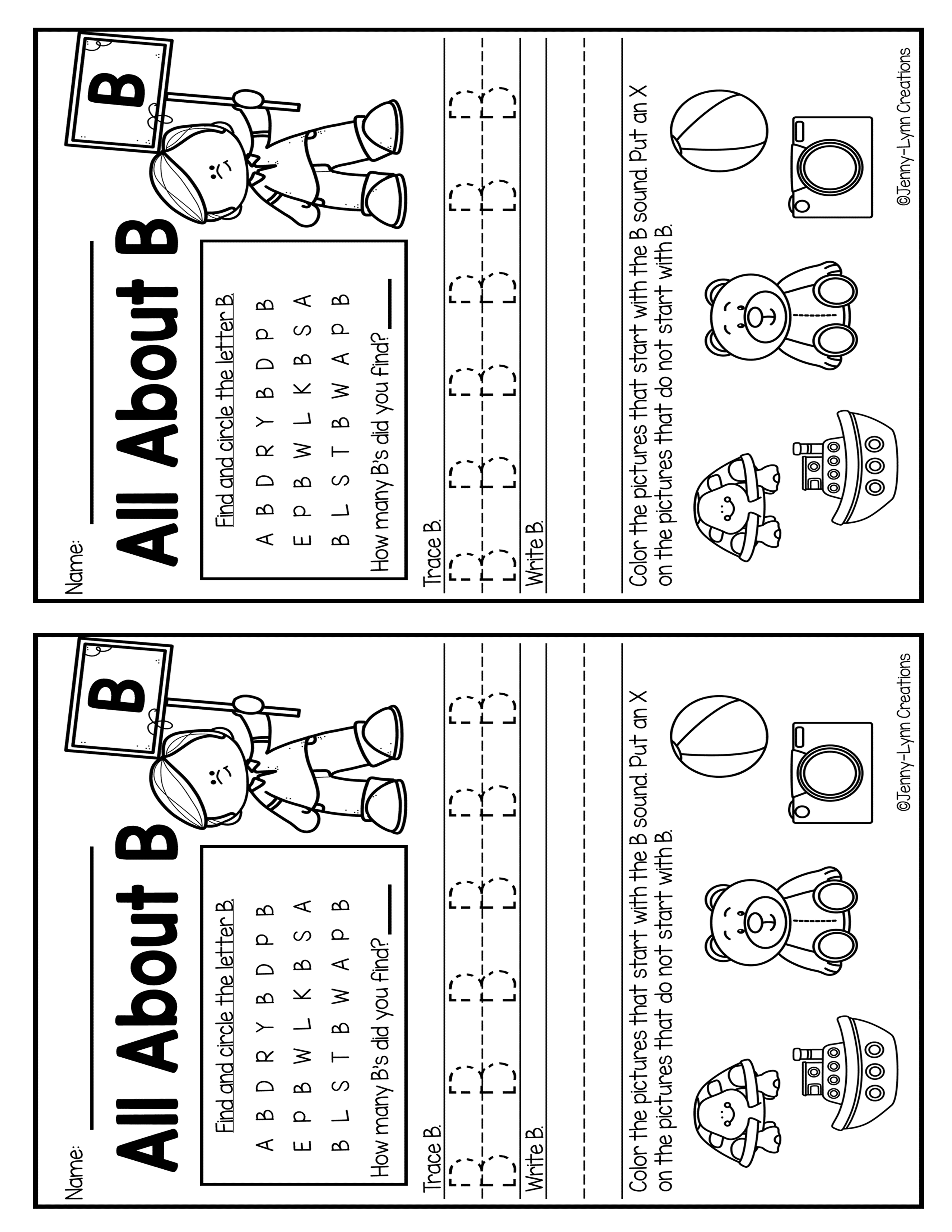 All About Letters - Made By Teachers