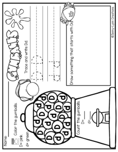 Gumball Letters - Made By Teachers