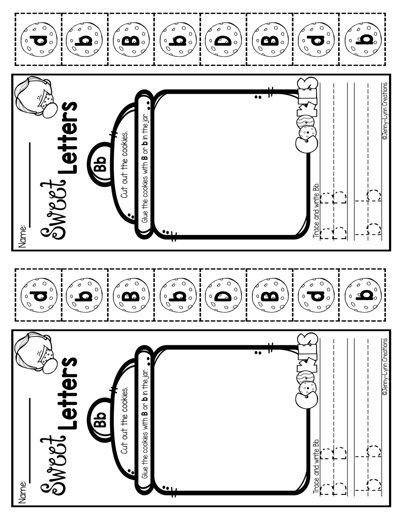 Sweet Letters - Made By Teachers