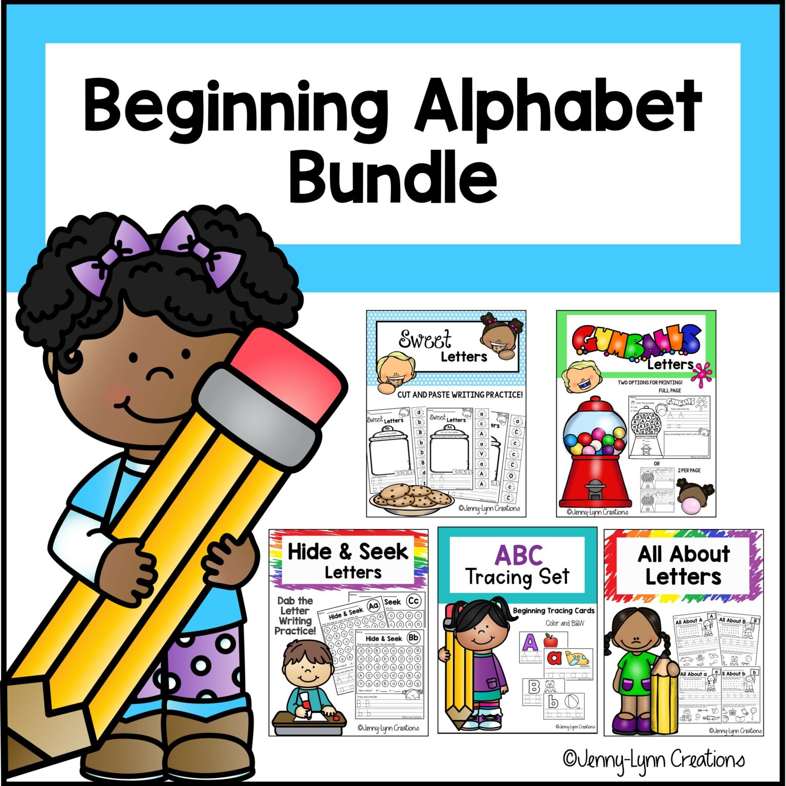 Beginning Alphabet Bundle - Made By Teachers