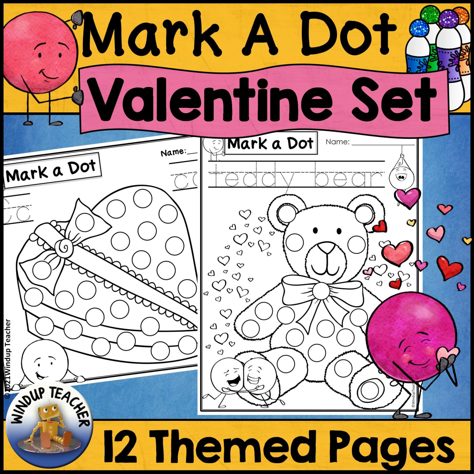 Valentine Dot Dauber Set | Made By Teachers