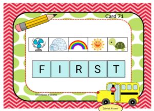 Sight Words Boom Cards Frys First 100 Sight Words - Made By Teachers