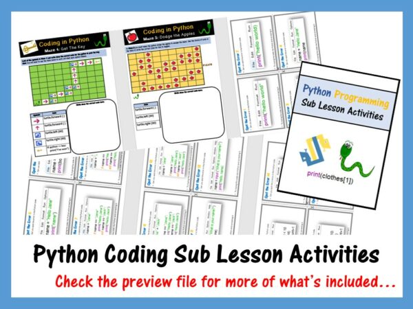 Emergency Sub Technology & Coding Lesson Plans - Made By Teachers