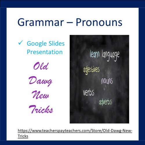 Pronouns Google Slides Presentation - Made By Teachers