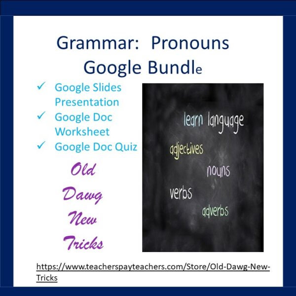Pronouns Google Bundle | Made By Teachers