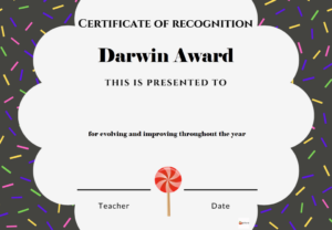 Editable Student Awards Sweets Theme - Made By Teachers