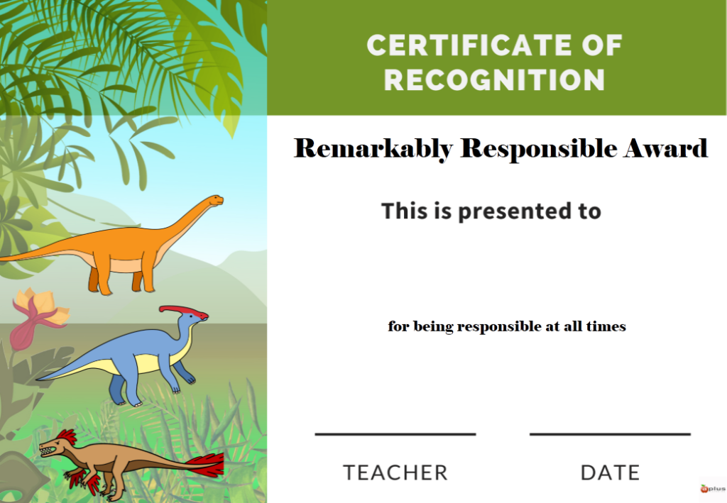 Editable Student Awards Dinosaur Theme | Made By Teachers