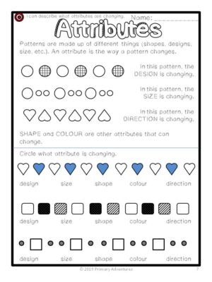 Patterns Unit - Repeating, Increasing, Decreasing | Made By Teachers