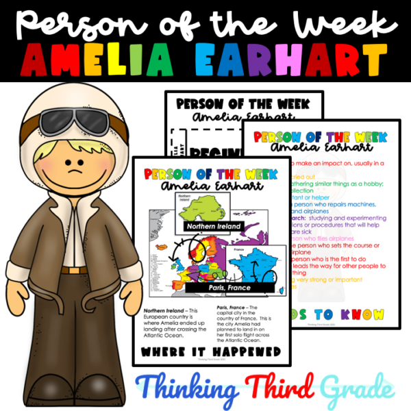 Amelia Earhart Worksheet