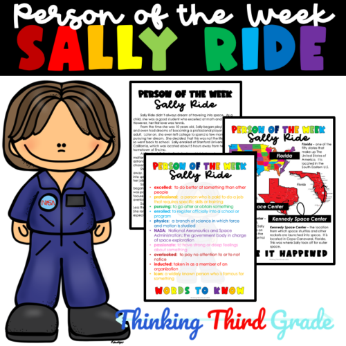 Social Studies Biography | Sally Ride | Made By Teachers