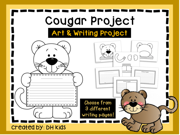 Cougar Art & Writing Project - Cougar Report - Made By Teachers