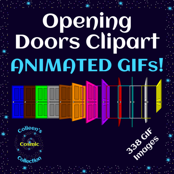 Opening on Delay Doors GIFs - Design 2 - Made By Teachers