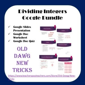 Dividing Integers Google Bundle - Made By Teachers