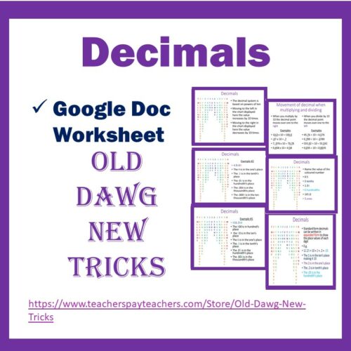 Decimals Google Bundle - Made By Teachers
