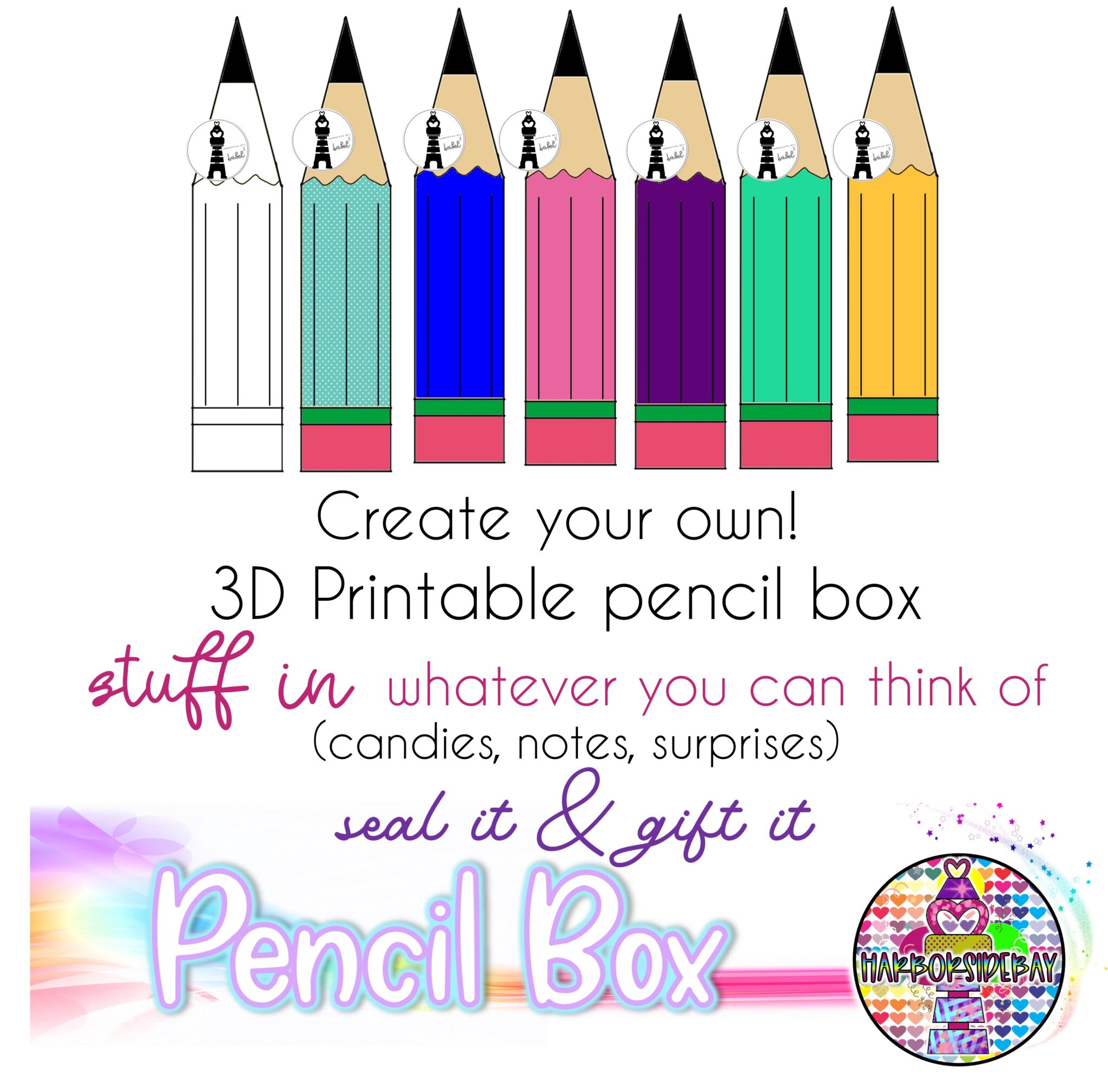 Pencil Box Pencil Clip Art Projects printable - Made By Teachers