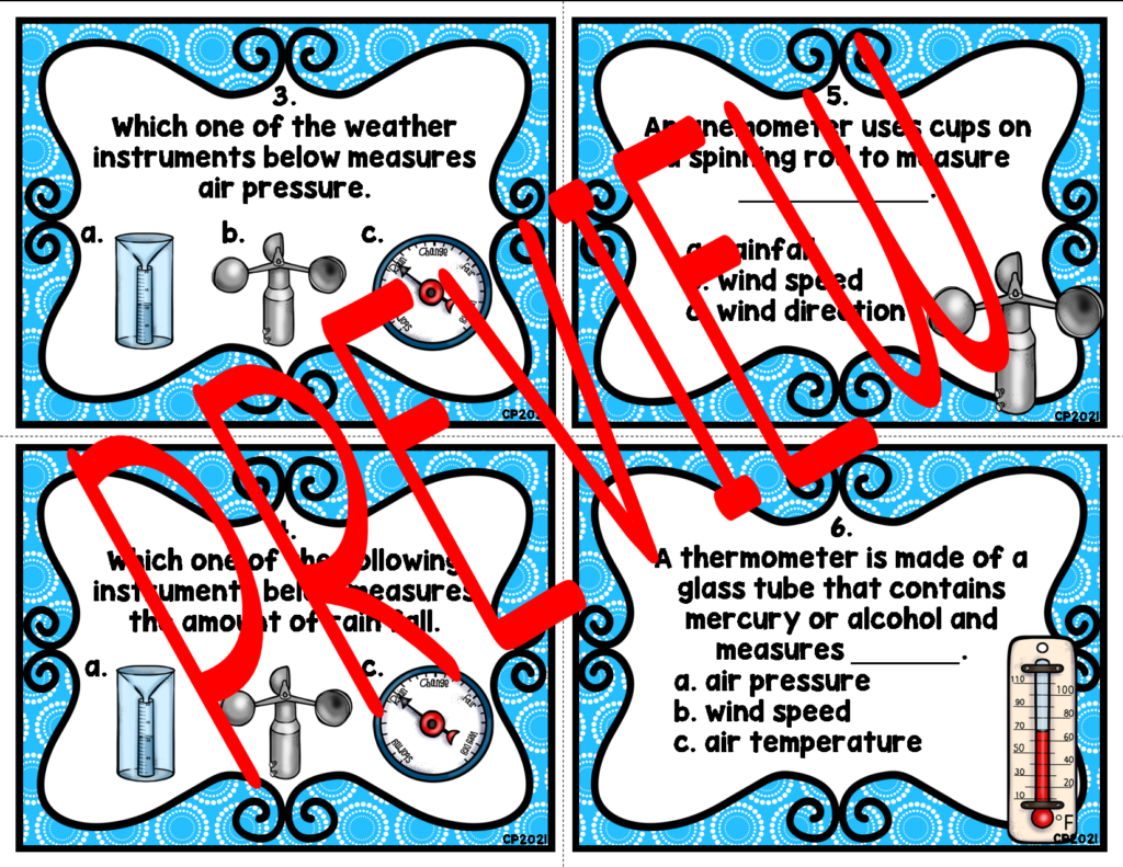 Weather Task Cards | Made By Teachers