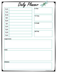 Science Teacher Planner - Made By Teachers