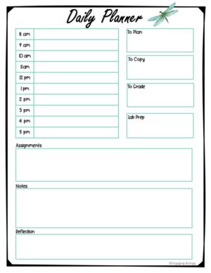 Science Teacher Planner - Made By Teachers