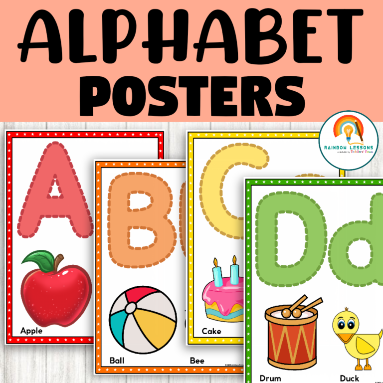 Alphabet Posters | Bulletin Boards Classroom Decor | Made By Teachers
