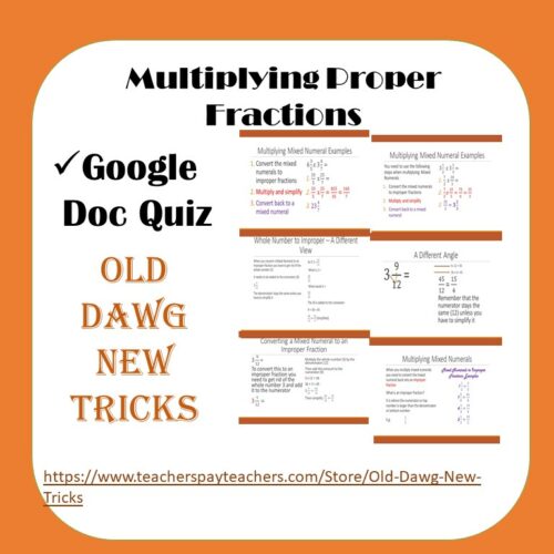 Multiplying Proper Fractions Google Bundle | Made By Teachers