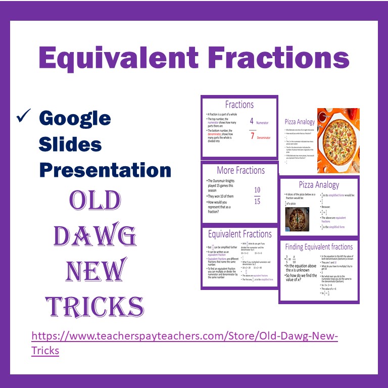 Equivalent Fractions Google Slides Presentation Made By Teachers