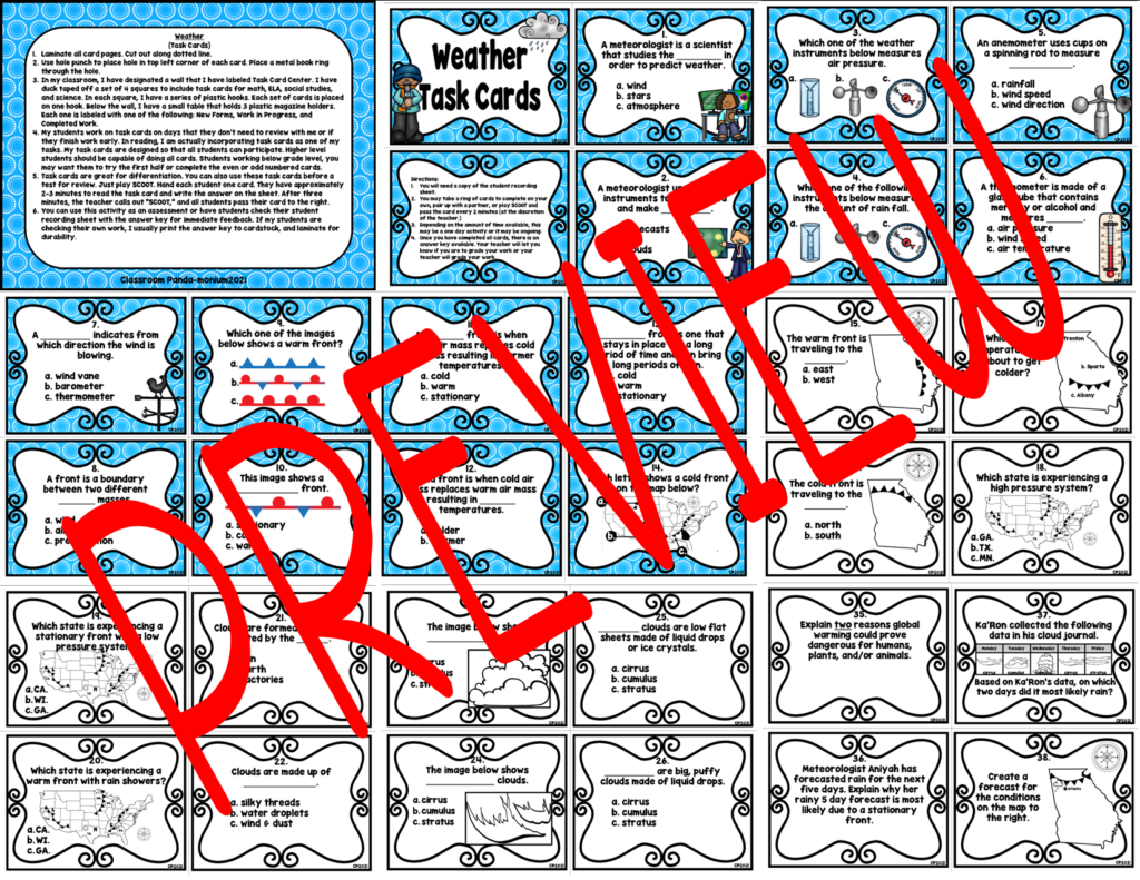 Weather | Made By Teachers