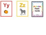 26 Printable Alphabet Flashcards. Full color - Made By Teachers