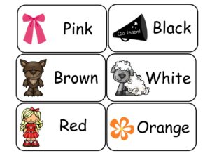 20 Colors Flashcards. Preschool-3rd Grade - Made By Teachers